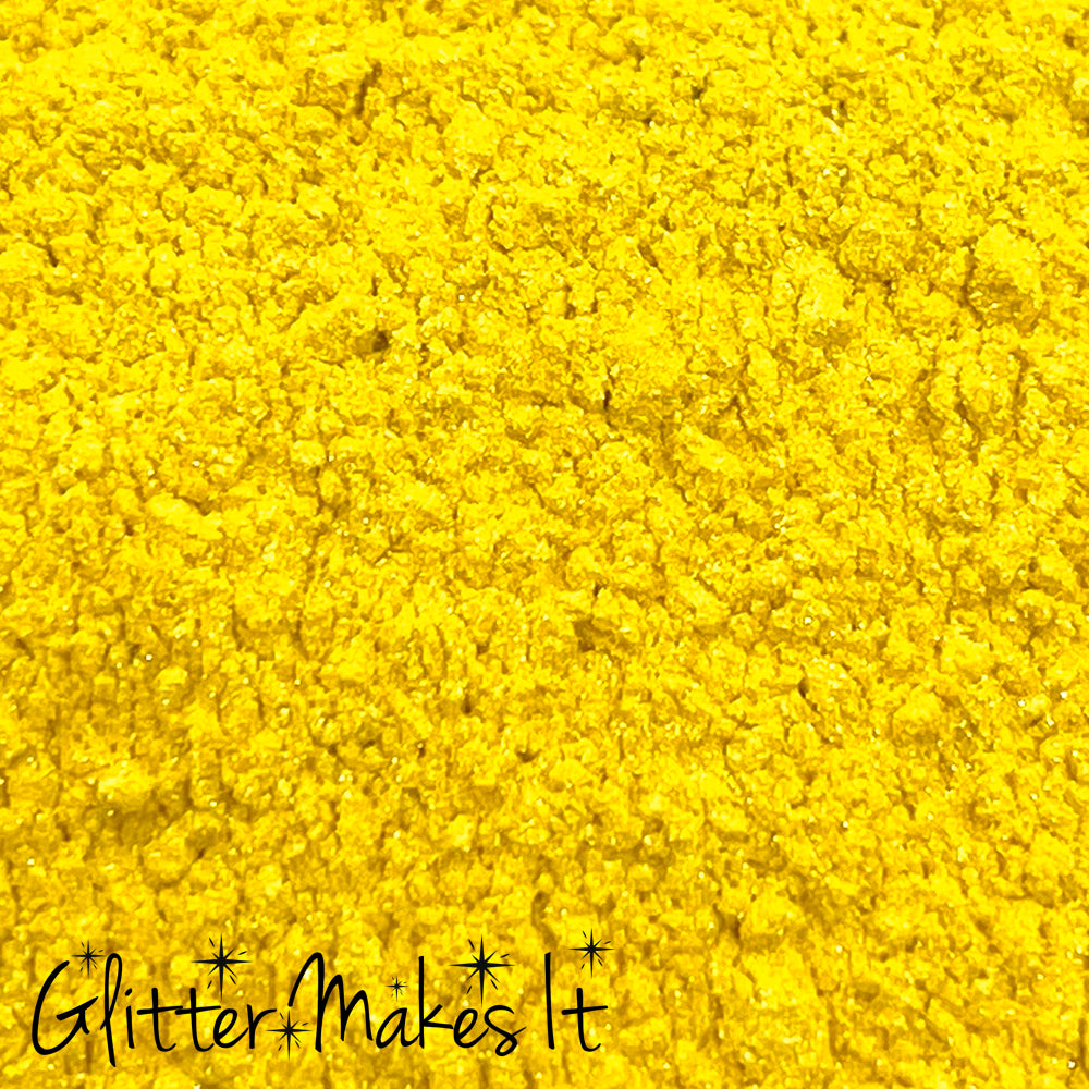 Yellow Mica – Glitter Makes It