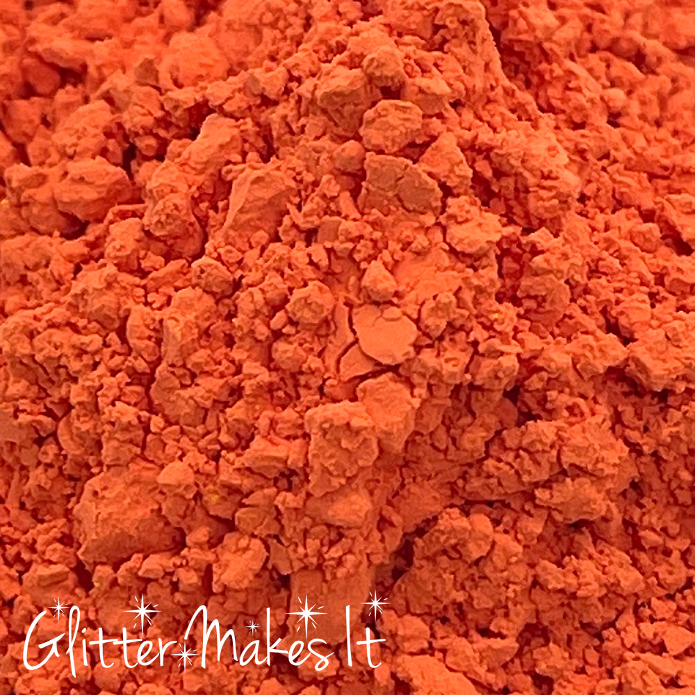 Orange To Yellow Thermal Mica - Glitter Makes It